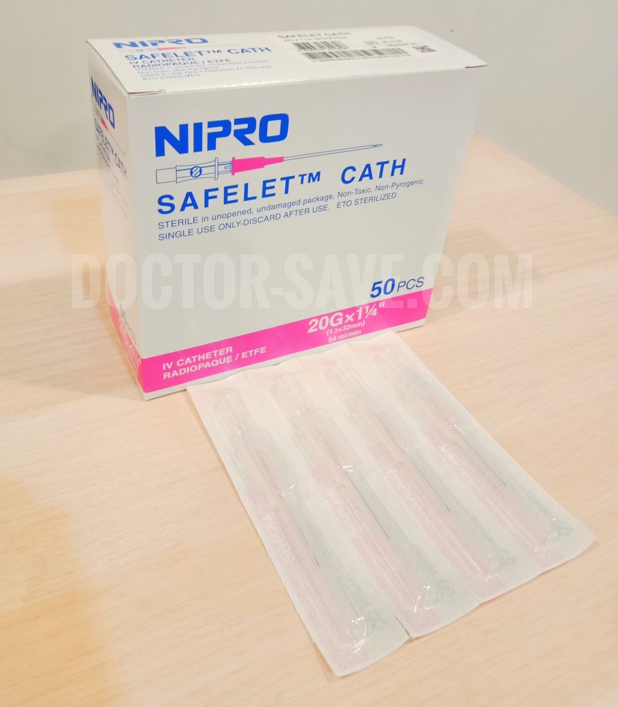 iv catheter เบอร์ 20G x 1/4 – Doctor Save ด็อกเตอร์เซฟ