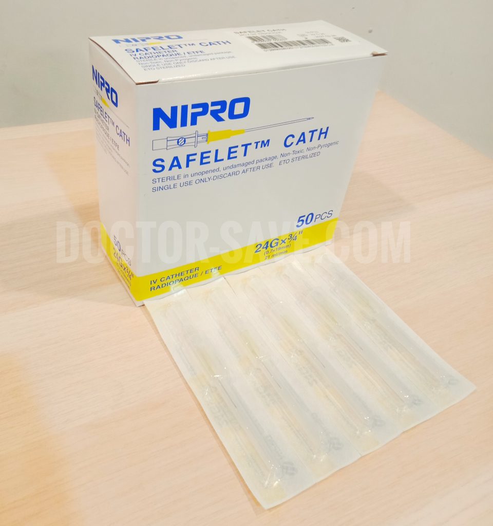 iv catheter เบอร์ 24G x 3/4 – Doctor Save ด็อกเตอร์เซฟ